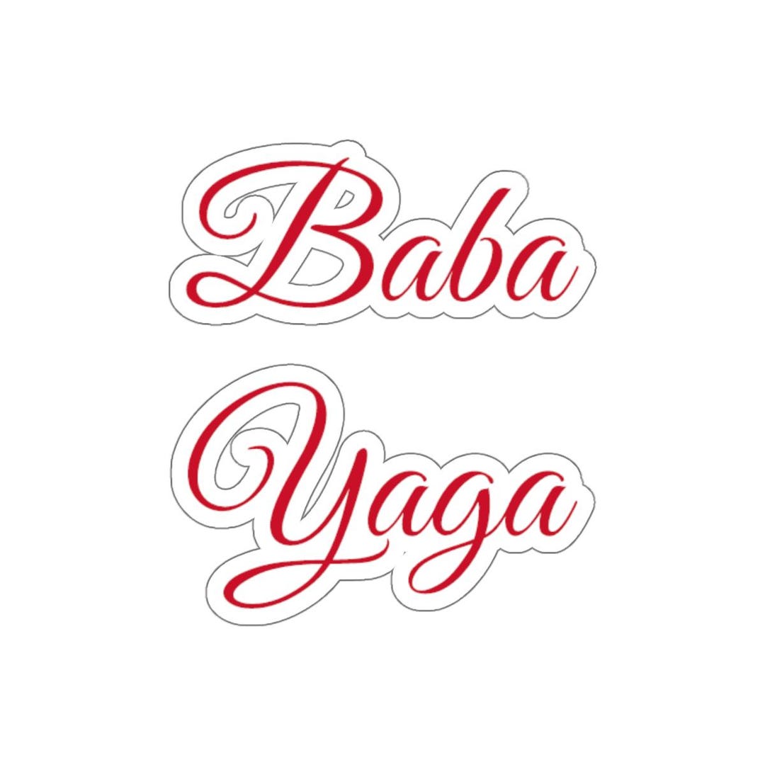 Kiss-cut Stickers John Wick Baba Yaga, Cool Laptop Decals, Action Movie ...