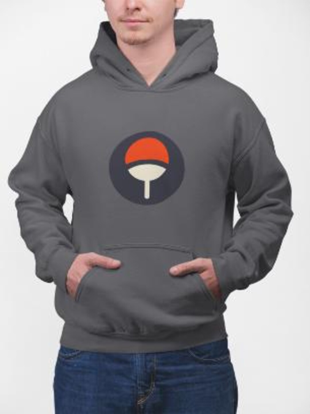 Uchiha Clan Hoodie Anime Fans Unisex College Sweatshirt, Sasuke Design ...