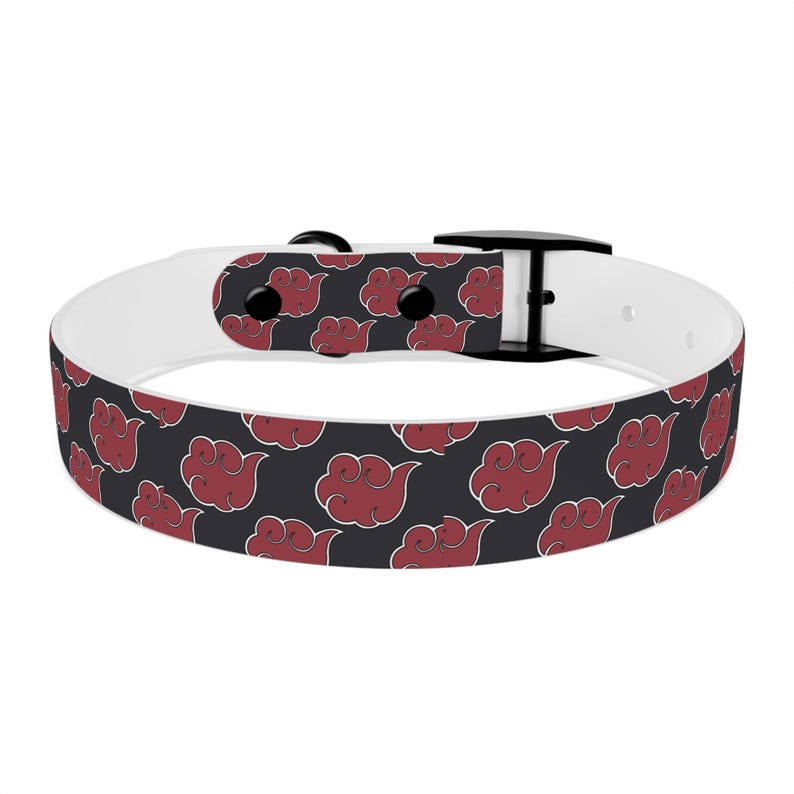 Red Cloud Akatsuki Dog Collar, Four Sizes, Anime Fans, Pet Collar ...