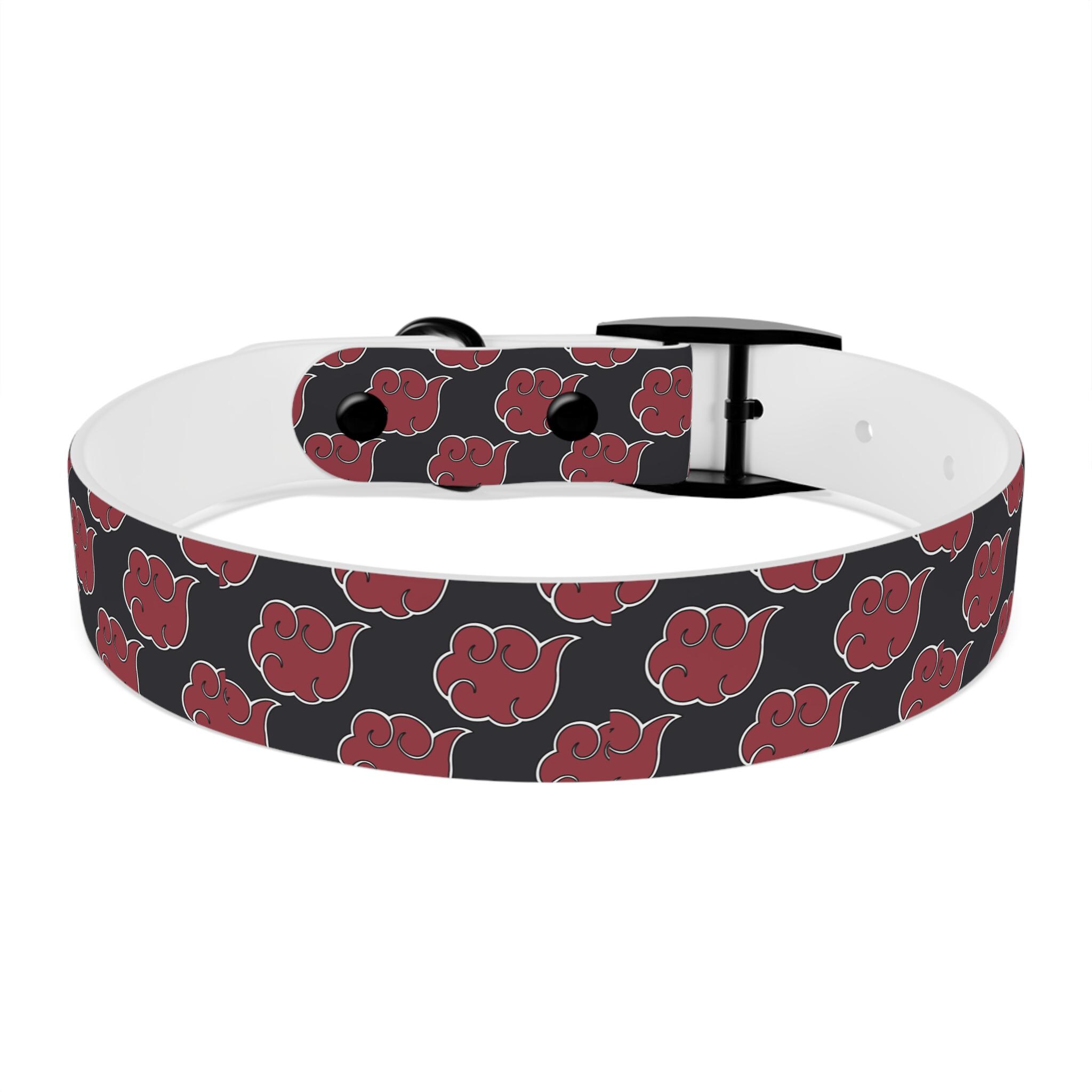 Red Cloud Akatsuki Dog Collar, Four Sizes, Anime Fans, Pet Collar ...