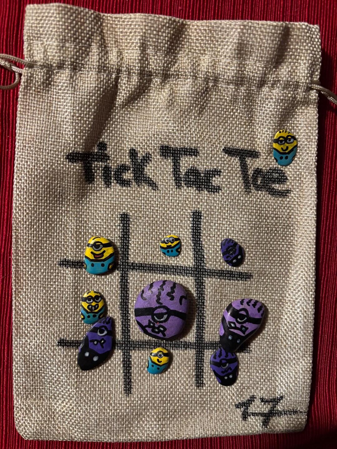 Minion Tick Tac Toe - Etsy
