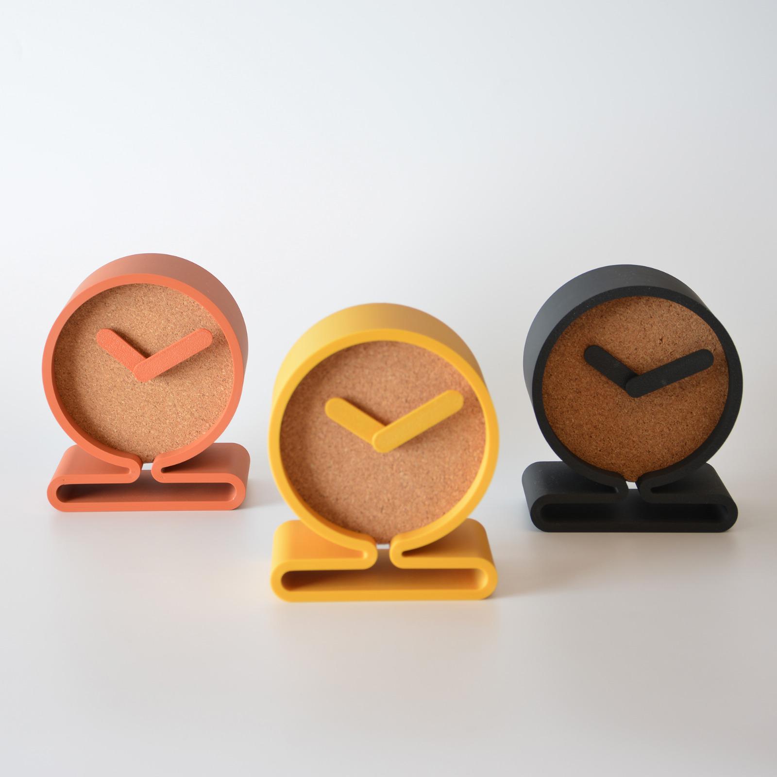 Modern Desk Clock, Minimalist Home Office Decor, Desk Accessory - Etsy