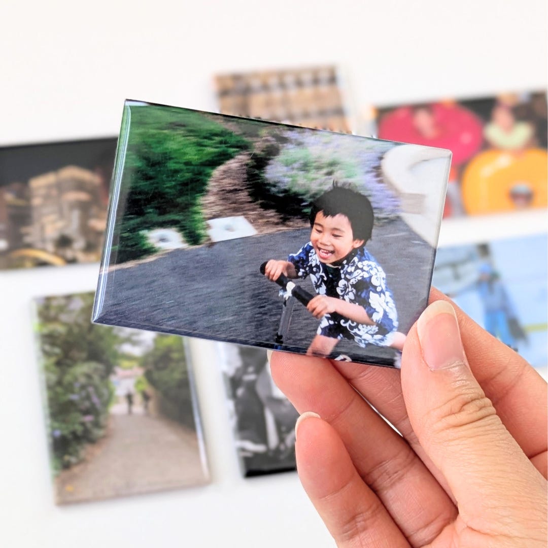 Personalized Photo Fridge Magnets Custom Keepsake Gift Set of 6 - Etsy