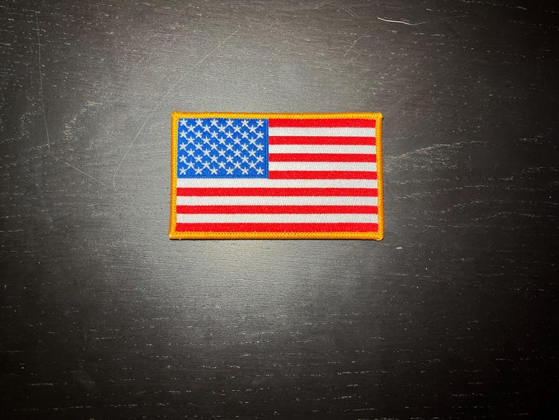 3 X 5 Jumbo Velcro American Flag Patch USA MADE - Etsy