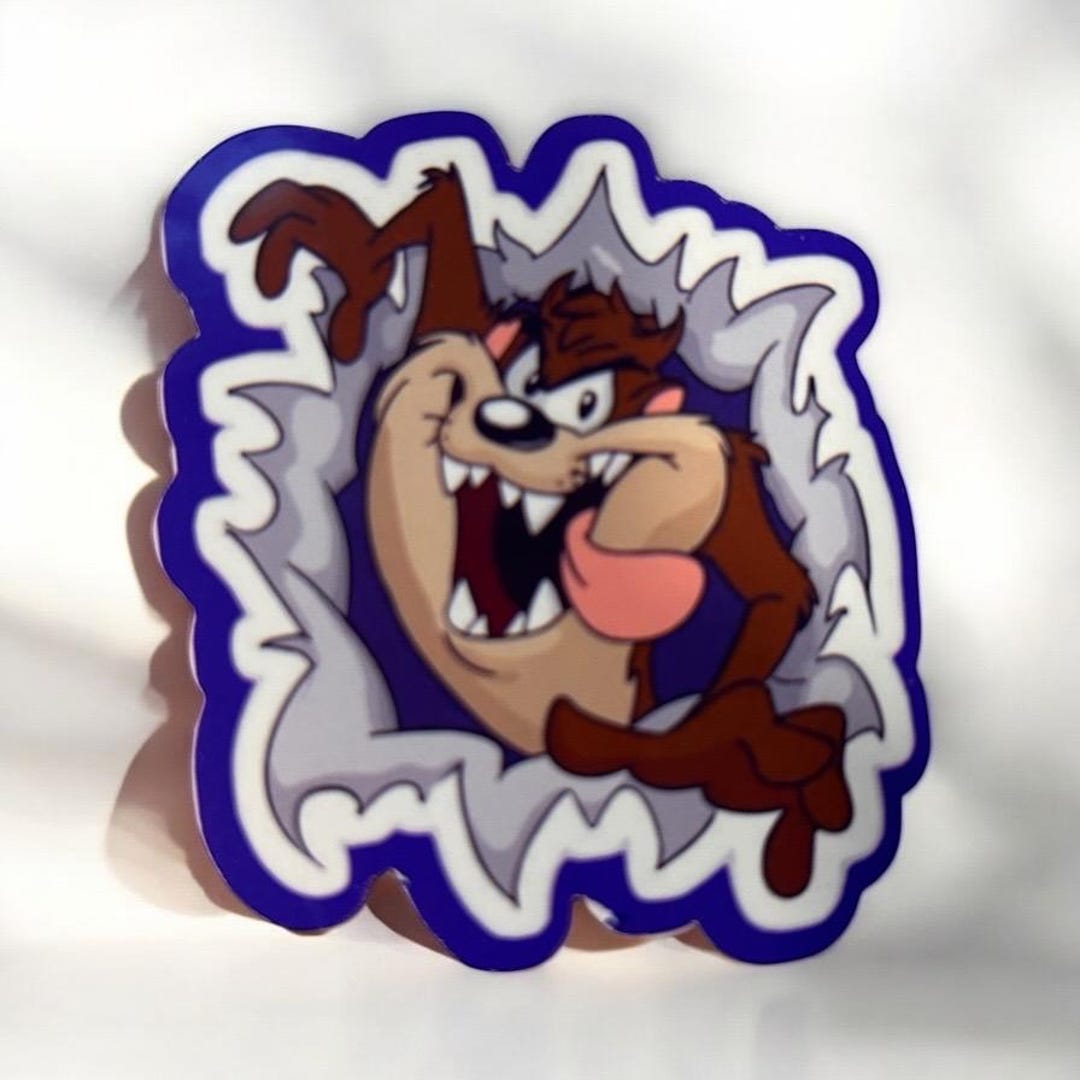 Taz Sticker - Etsy