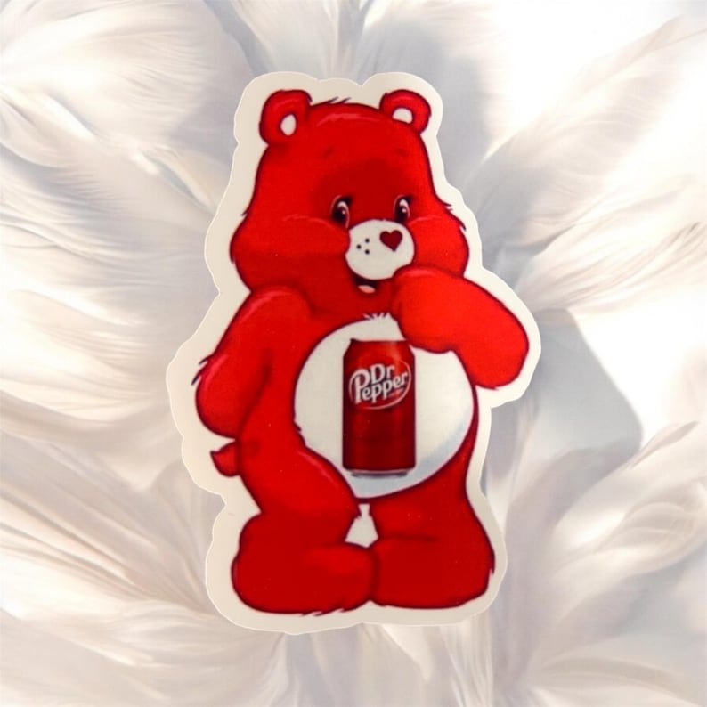 Care Bear With Dr Pepper - Etsy