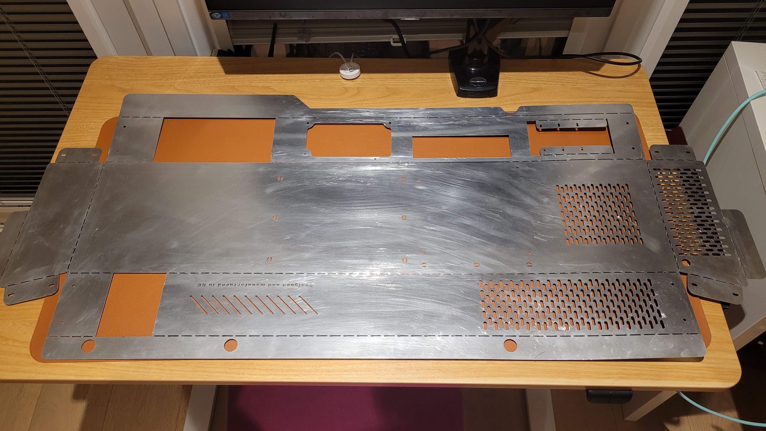 Under-desk Minimalistic Clean PC Case - Sleek, Minimalistic Design - Etsy