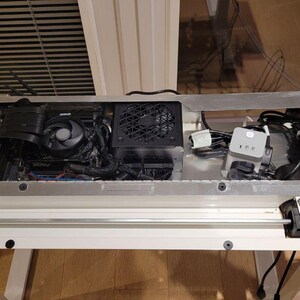 Under-desk Minimalistic Clean PC Case - Sleek, Minimalistic Design - Etsy