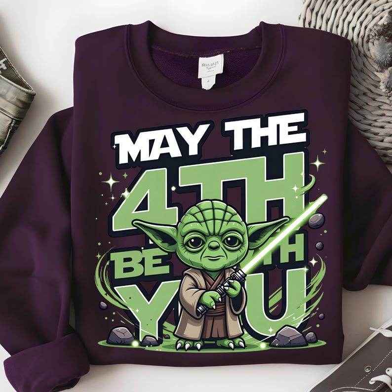 May the 4th Be With You Png, Yoda Star Wars Png, Yoda Png Design, Star ...