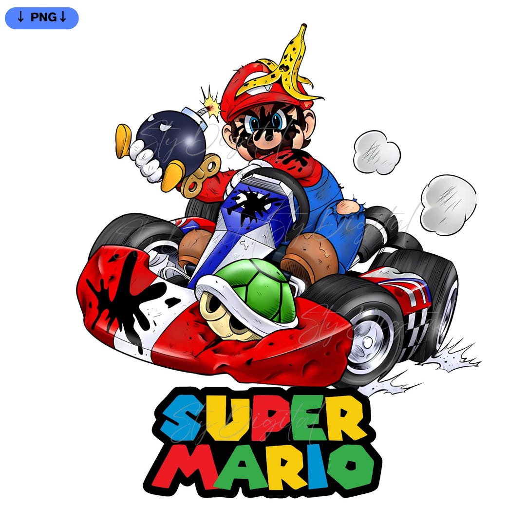 Super Mario, Mario Bross Png, Mario Clipart, Mario Racing Png, Super ...