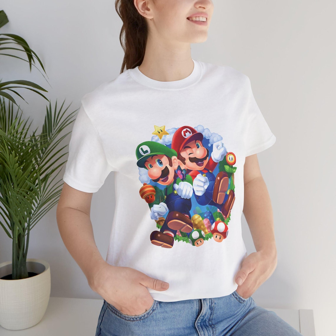 Super Mario Png, Mario Bross Png, Mario Brothers, Diseño de camiseta de ...