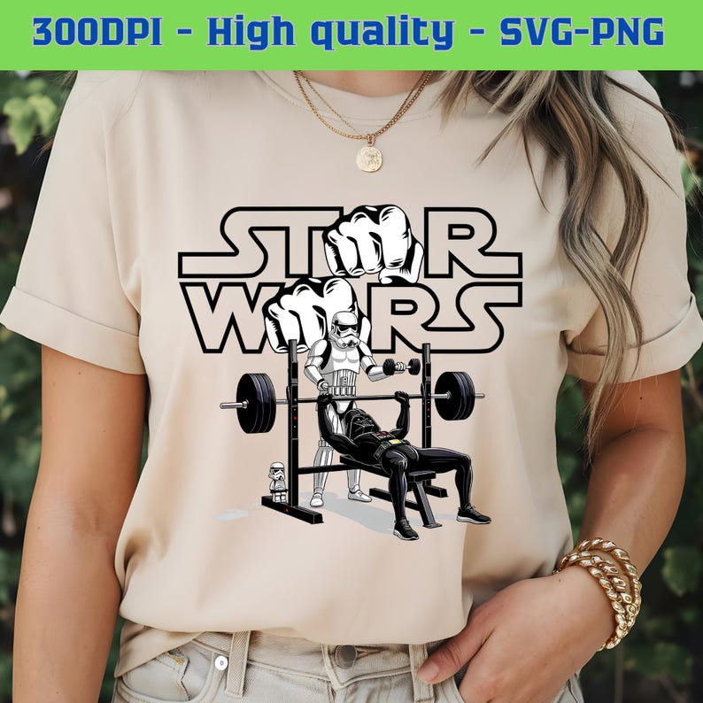 GYM Star Wars Svg, Star Wars Fitness Png, Darth Vader GYM, Star Wars ...