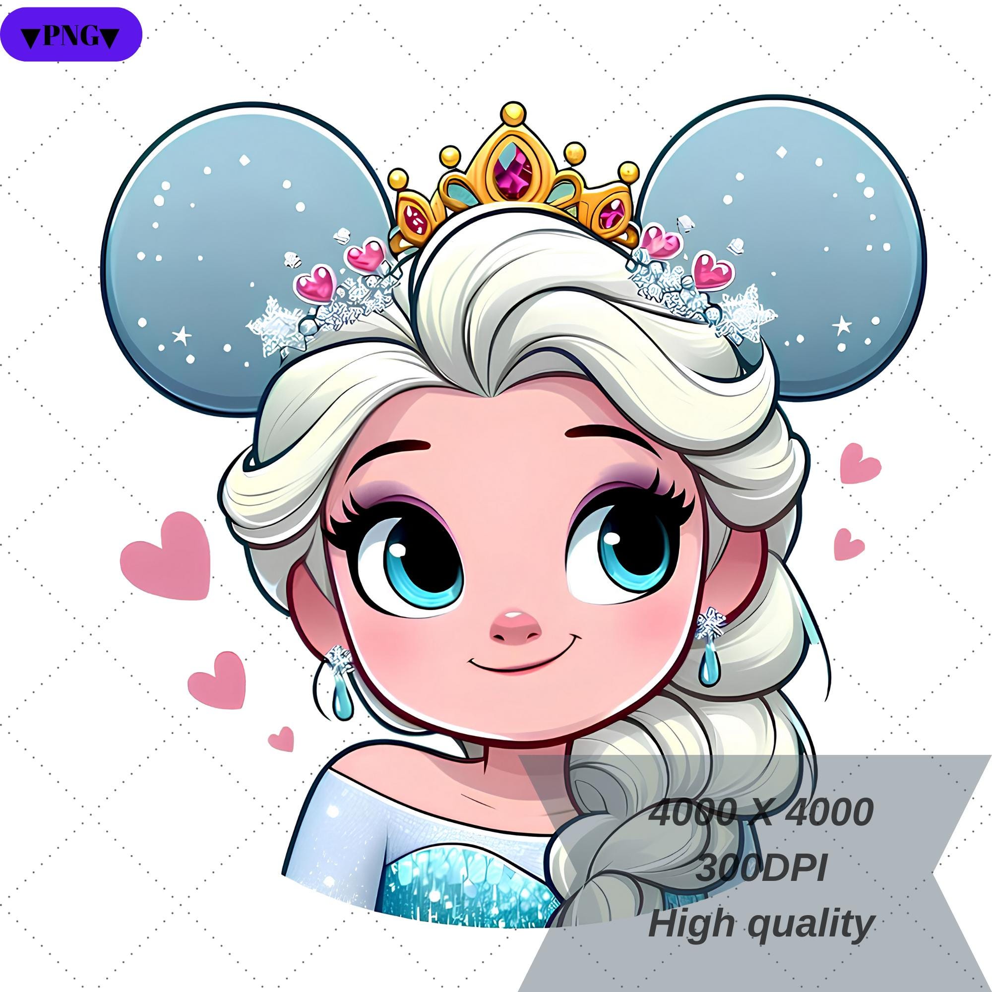 Princess Elsa Png, Cute Elsa Png, Elsa Clipart, Princess Png, Princess ...