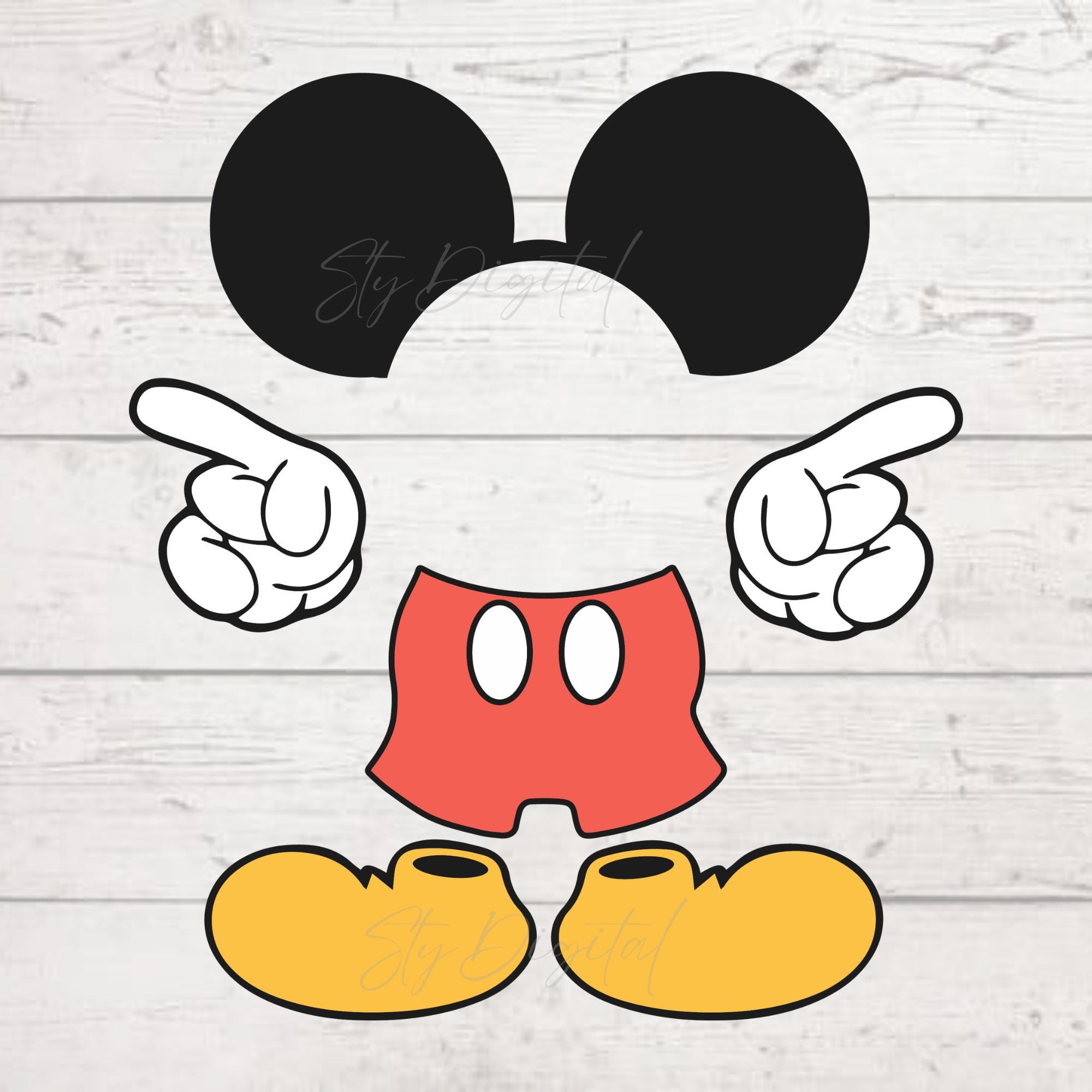 Mickey and Minnie Png, Mickey No Face, Minnie No Face, Cute Minnie ...