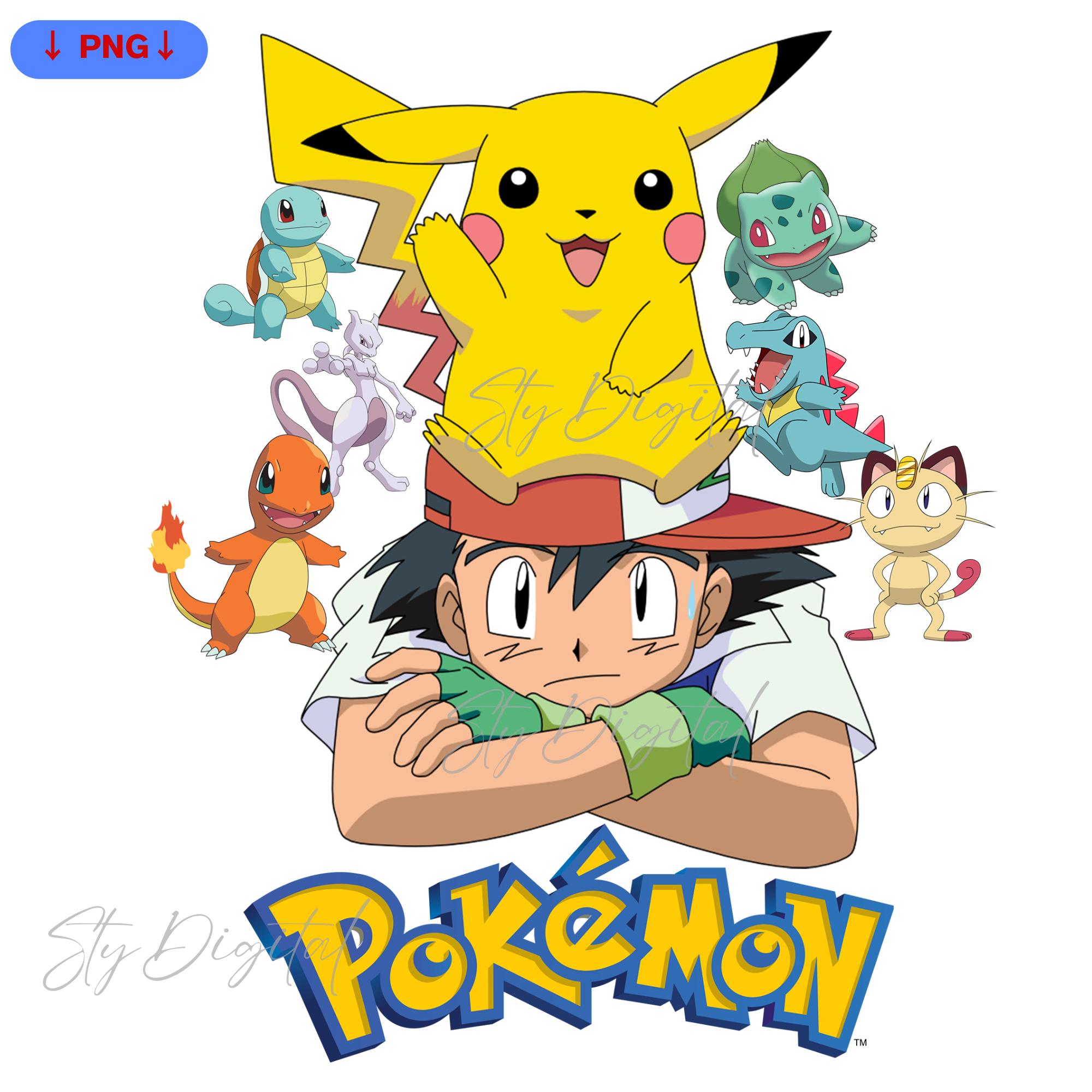 Pokemon Png, Pikachu Png, Bulbasaur Png, Charmander Png, Squirtle Png ...
