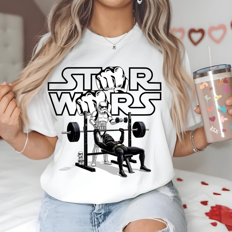GYM Star Wars Svg, Star Wars Fitness Png, Darth Vader GYM, Star Wars ...
