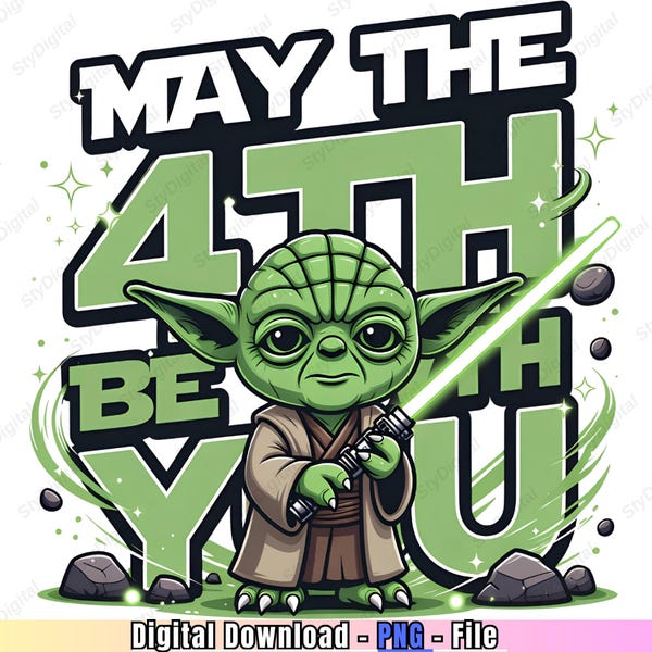 May the 4th Clipart - Etsy