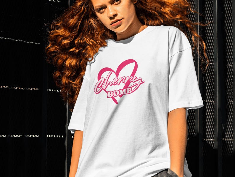 Cherry Bomb Graphic PNG SVG Pdf Jpg, Valentine's Day Digital Designs ...