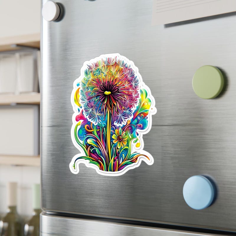 Dandelion Stickers - Etsy