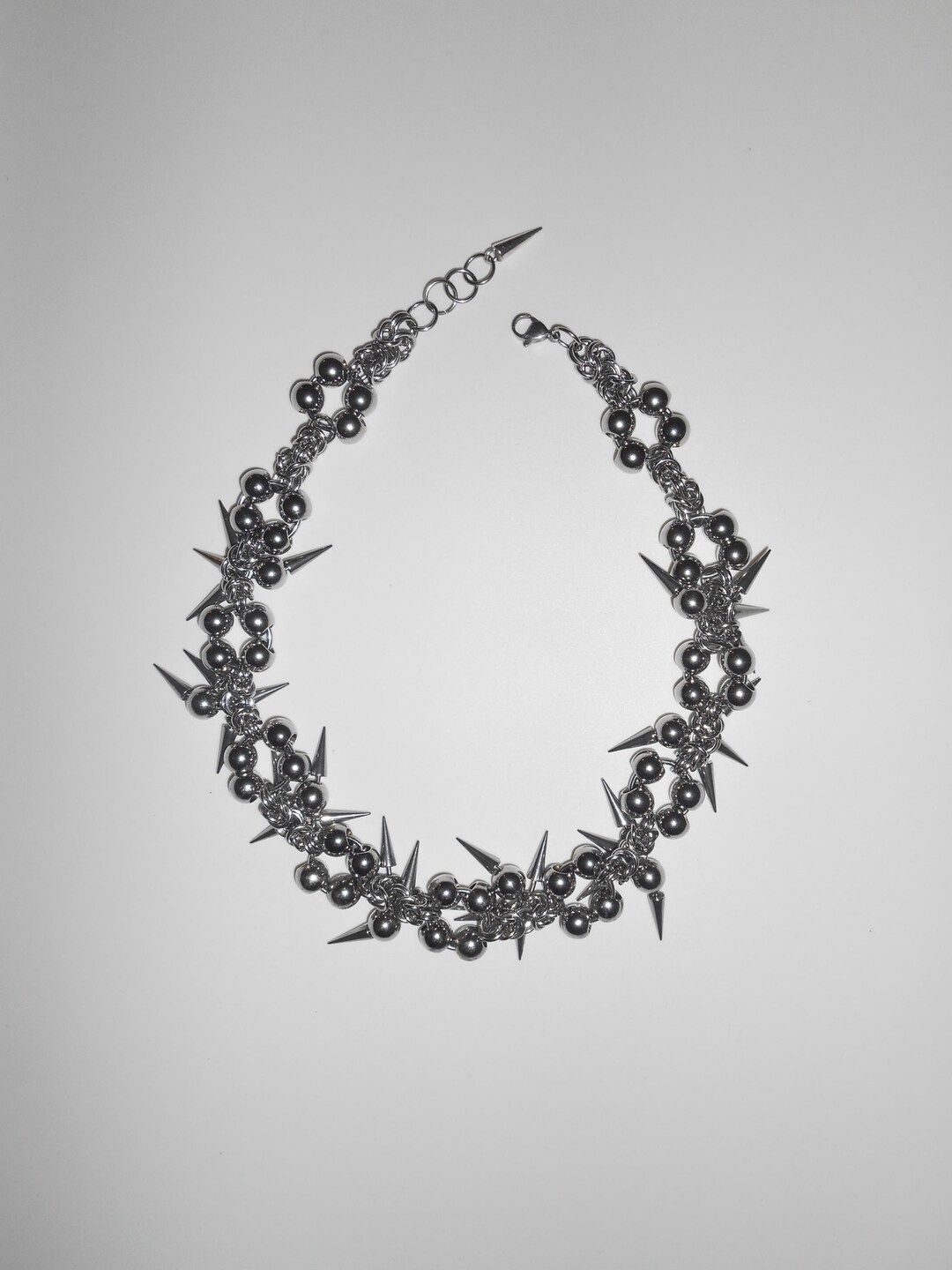 DELTA NECKLACE — Stainless Steel Emo Alt Grunge Punk Chain Gothic ...