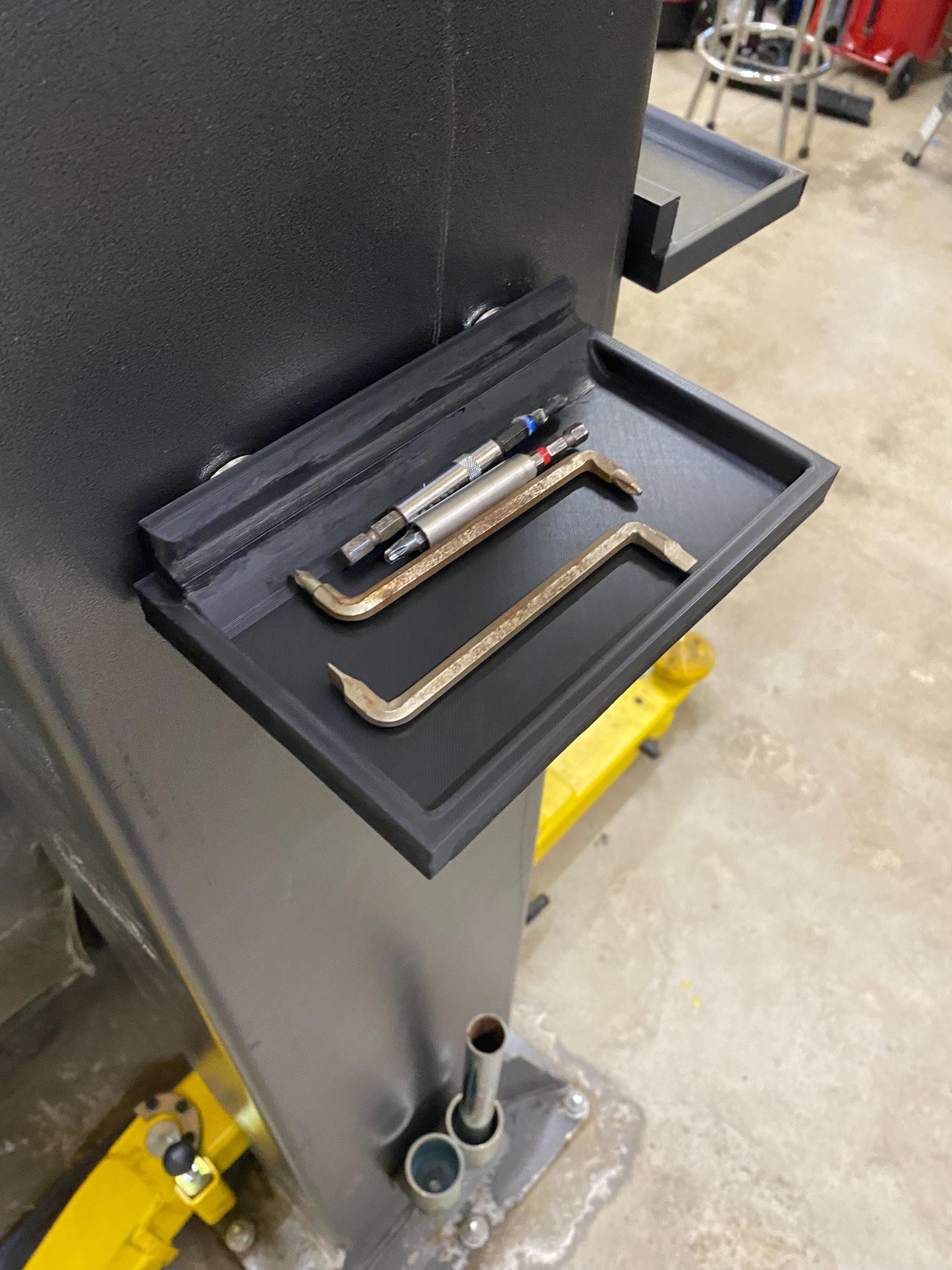 Magnetic Tool Tray, 3D Printed Tool Holder, PLA Magnet Tray for Garage ...