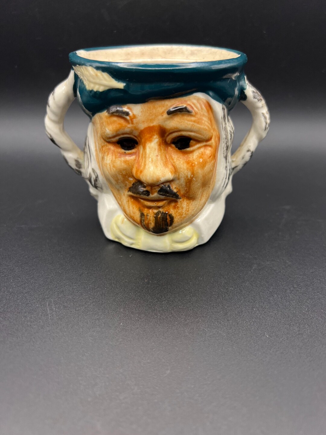 Vintage Character Face to Handled Toby Mug/sugar Bowl - Etsy