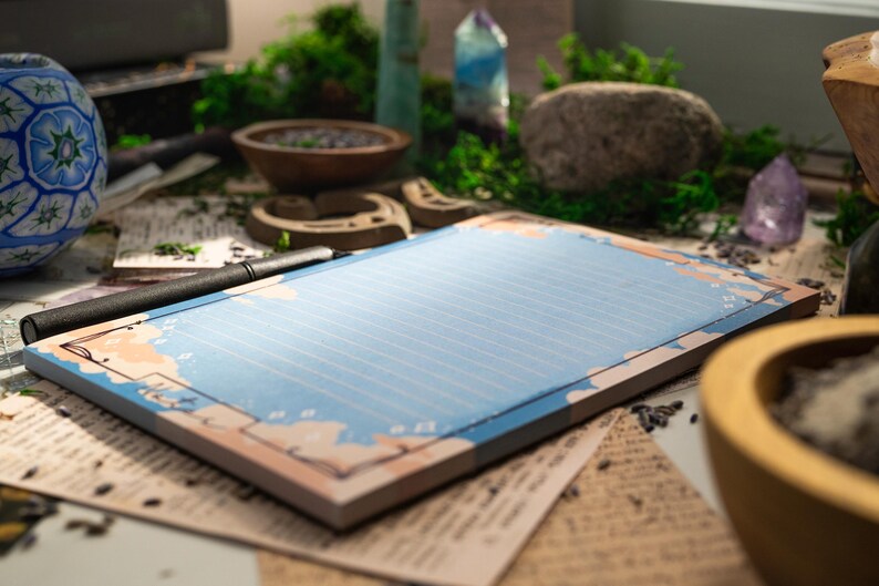 Cloudy Memo Pad | Whimsical Stationery | Office Supplies - Etsy