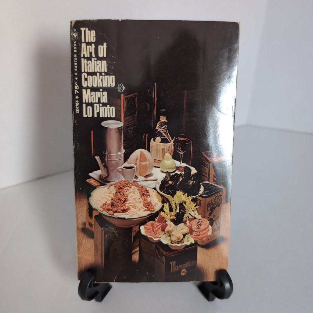 The Art of Italian Cooking Maria Lo Pinto Paperback Cookbook 1969 ...