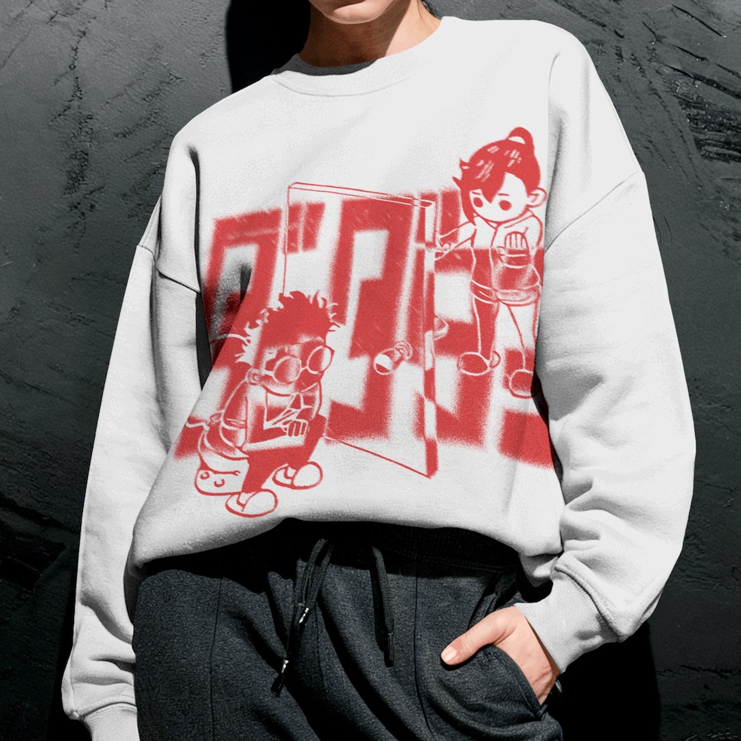 Dandadan Merch Chibi Sweatshirt | Funny Anime Manga Sweater | Otaku ...