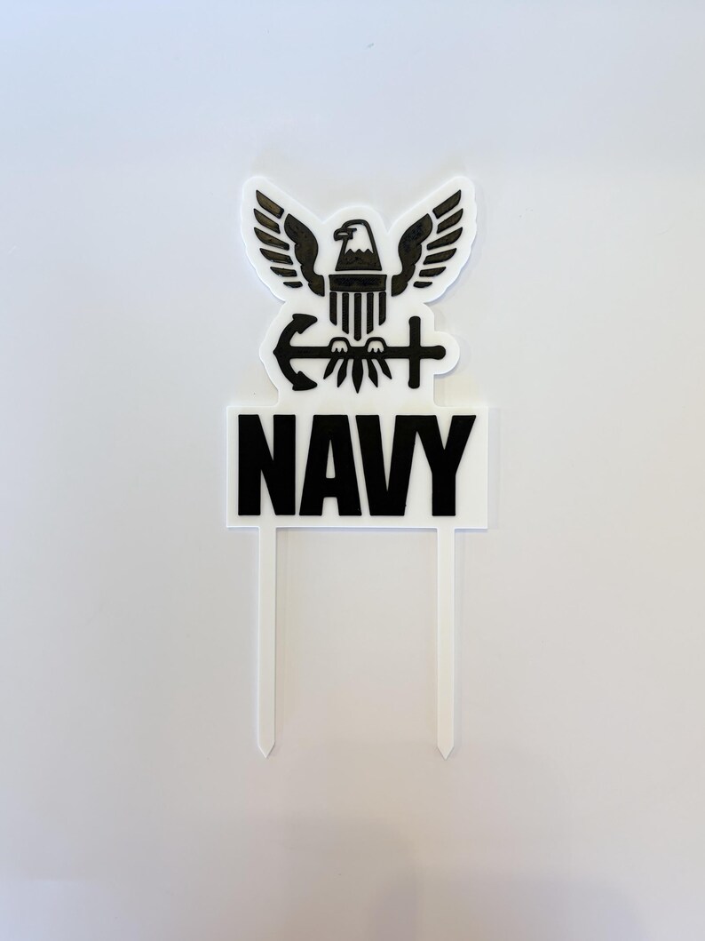 U.S. Navy Cake Topper - Etsy