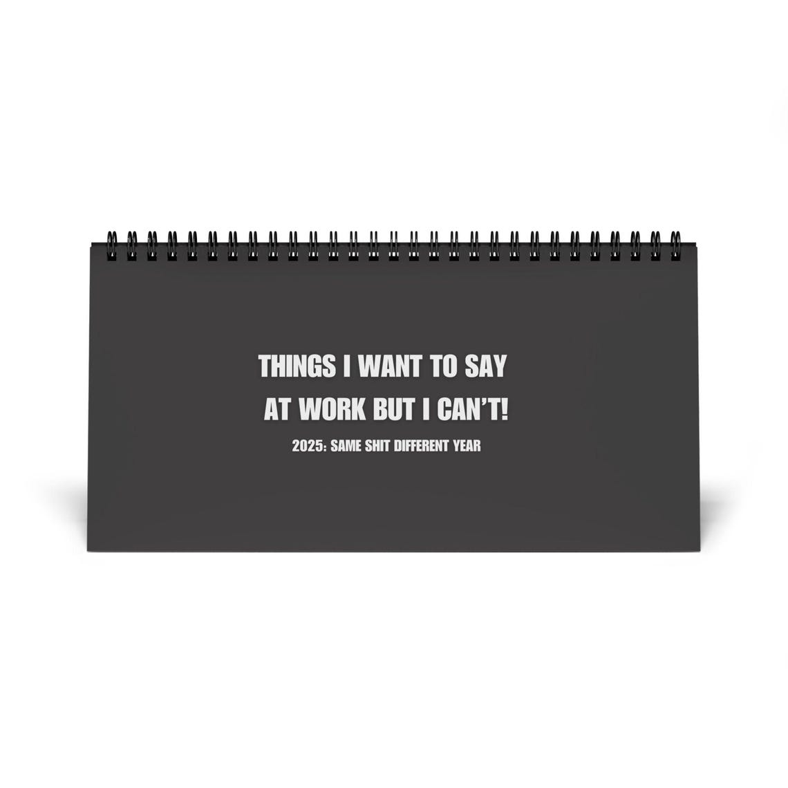 Funny Desktop Calendar 2025 - Office Humor, Gift for Coworkers, Desk ...