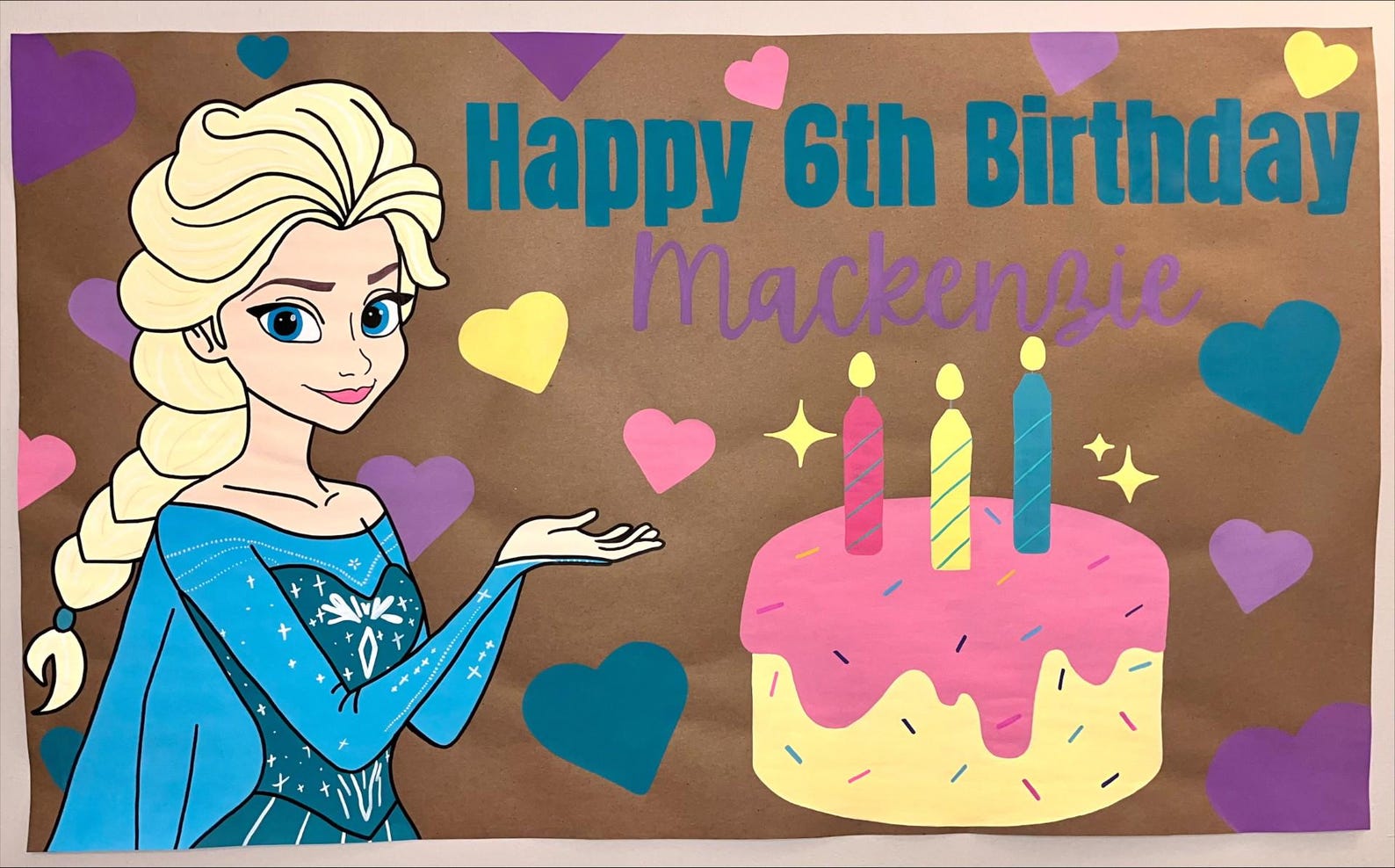 Frozen Character Banner! - Etsy