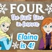 Frozen Character Banner! - Etsy