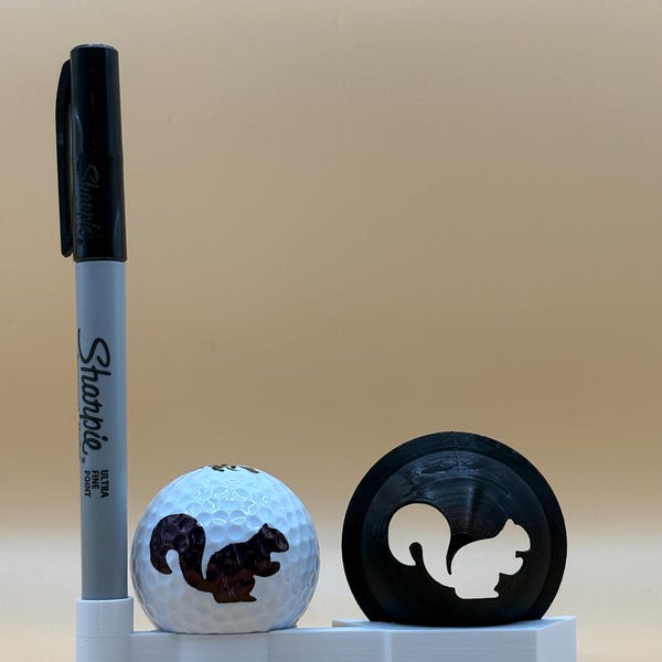 Golf Ball Stencil - Etsy
