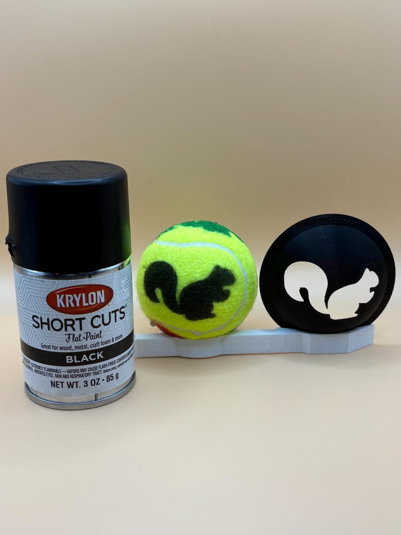 Tennis Ball Stencil - Customizable - Etsy