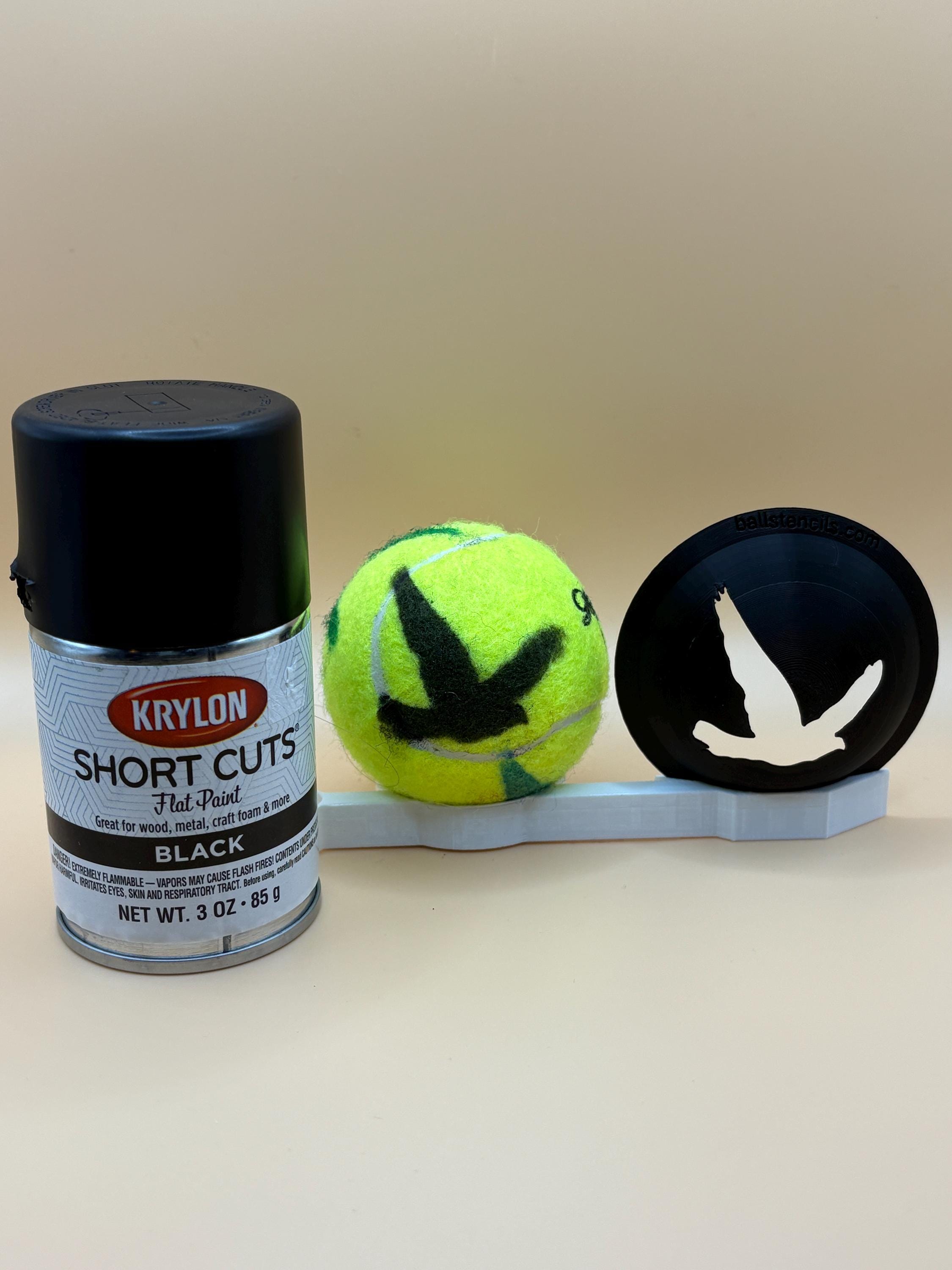 Tennis Ball Stencil - Customizable - Etsy