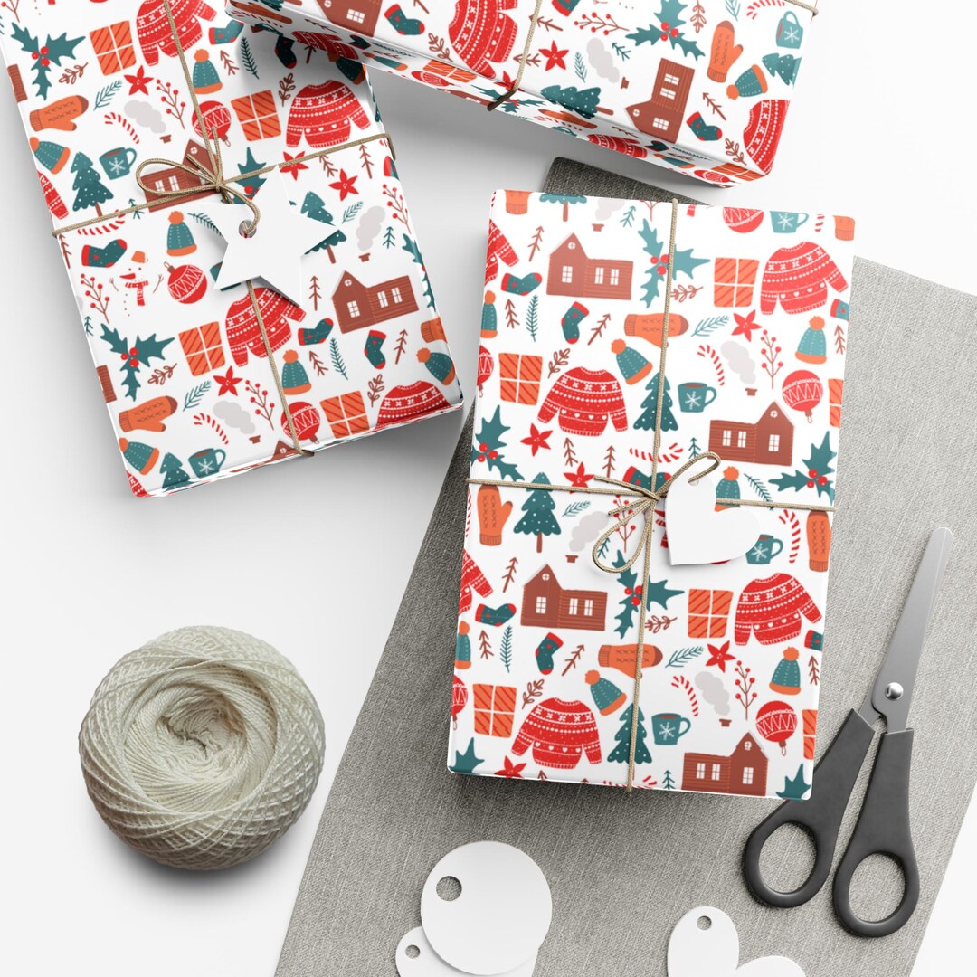 US CUSTOMERS Christmas Custom Wrapping Paper Rolls - Etsy