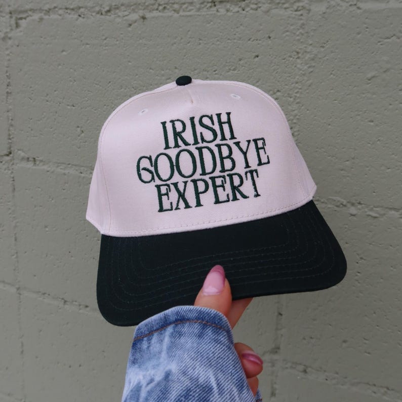 Irish Goodbye Expert Vintage Trucker Hat - Etsy