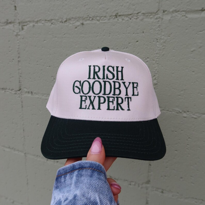 Irish Goodbye Expert Vintage Trucker Hat - Etsy