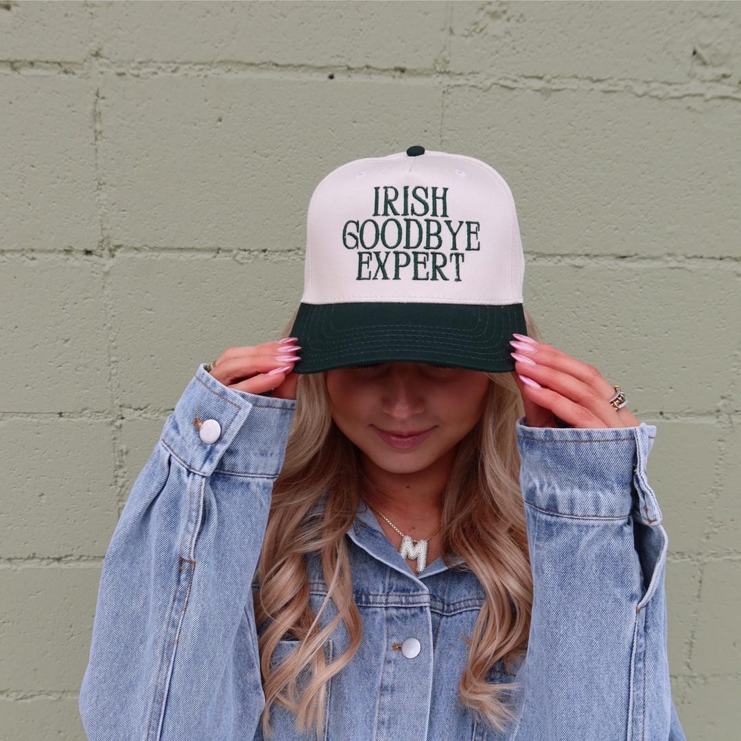 Irish Goodbye Expert Vintage Trucker Hat - Etsy