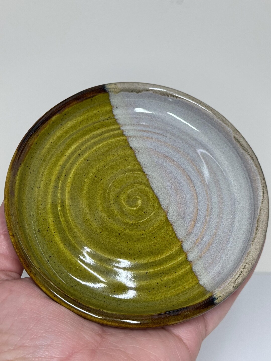 Pottery Spoon Rest/ Very Small Plate - Etsy