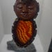 Dragon Scale Agate Goddess Intention Pendant Copper Reds and Bronze ...