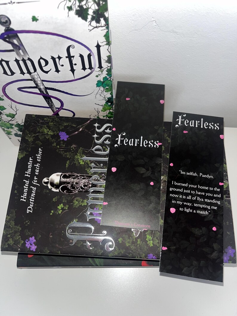 Powerless Trilogy Bookmarks (set or Individual) - Etsy