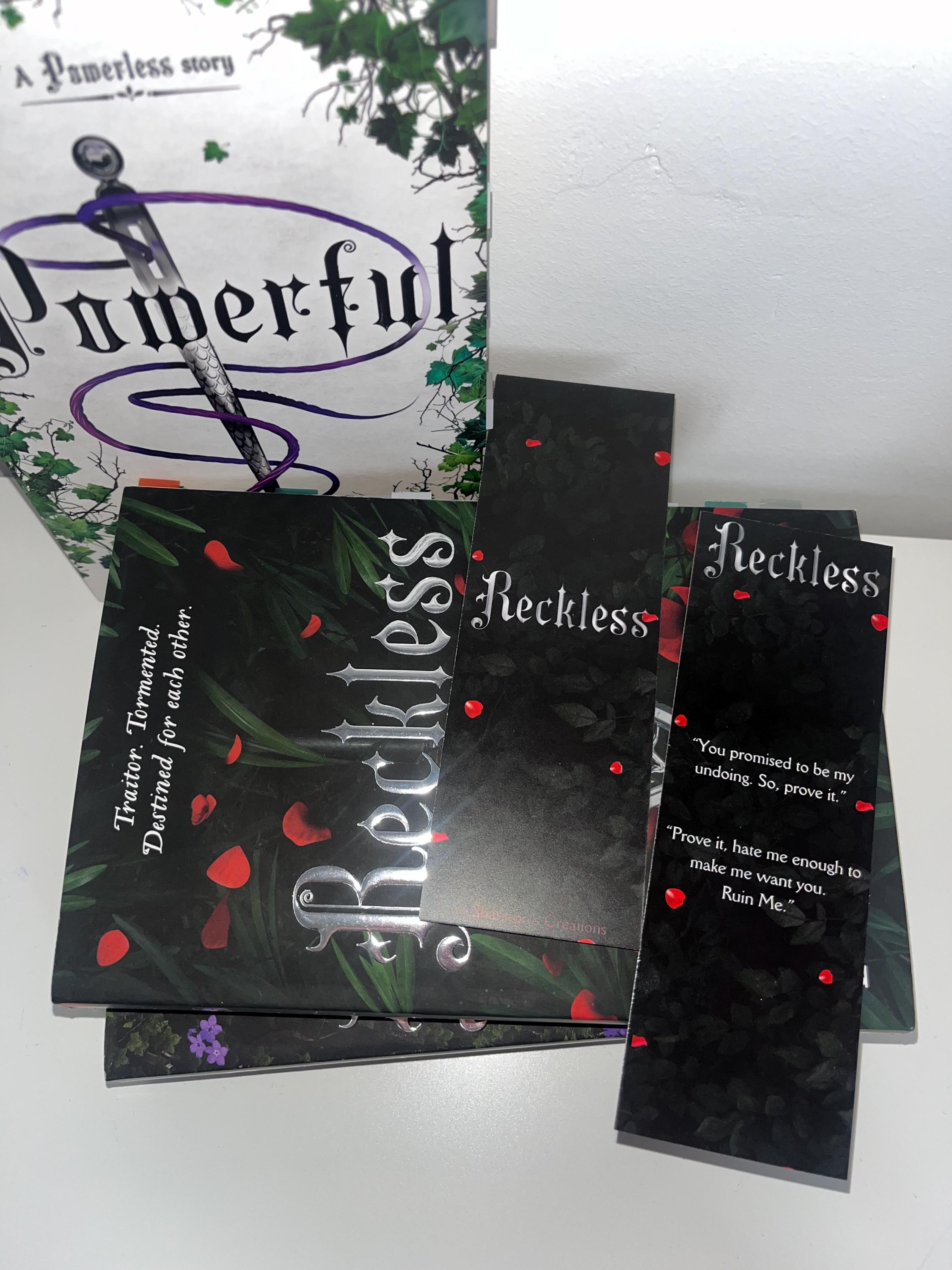 Powerless Trilogy Bookmarks (set or Individual) - Etsy