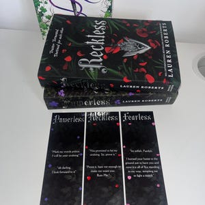 Powerless Trilogy Bookmarks (set or Individual) - Etsy