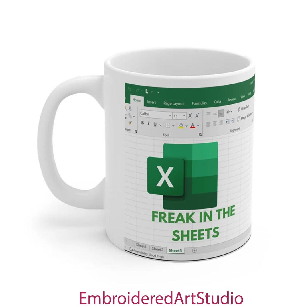 Freak in the Sheets Excel Spreadsheet Lover Worker Gift Idea for ...