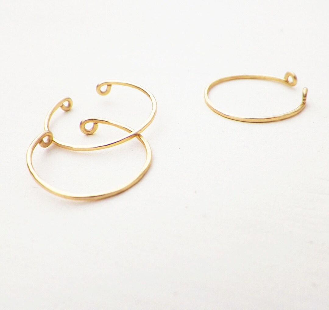 Delicate Gold Rings/ Adjustable Rings/ Minimalist Ring/ Thin Rings ...