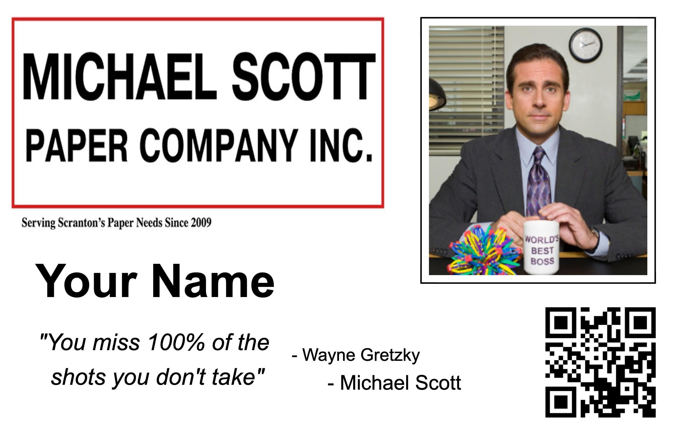 The Office Prop Id Card - Etsy