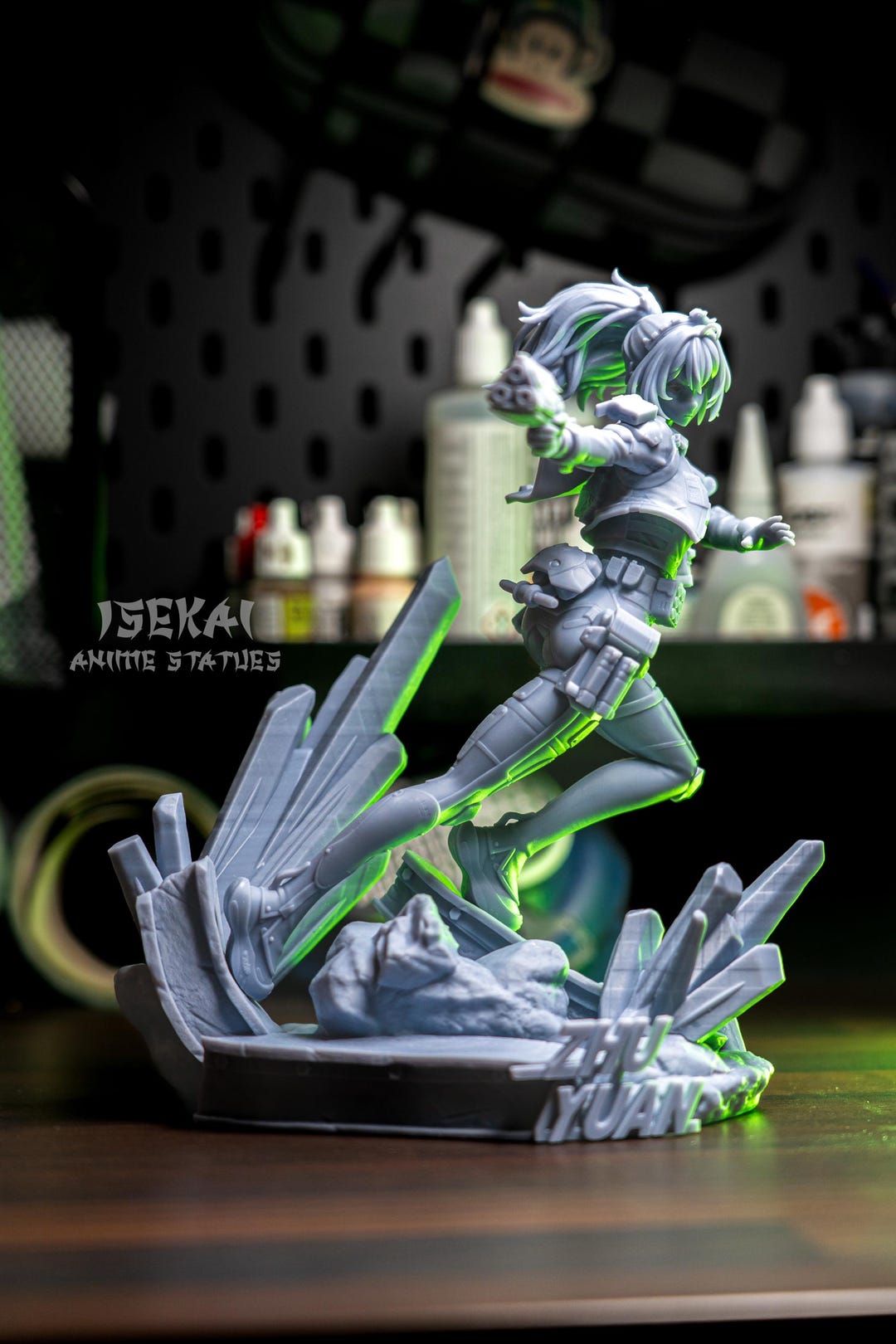 Zhu Yuan Resin Kit, Zenless Zone Zero, Anime Statue, Anime, Genshin ...