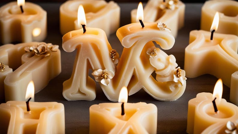 Custom Name Candles - Etsy